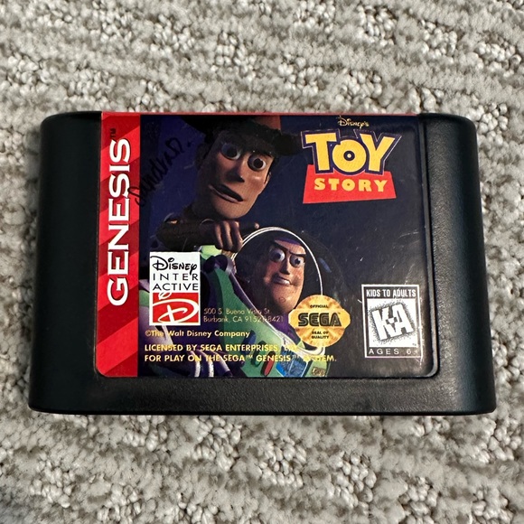 Sega | Video Games & Consoles | Sega Genesis Disney Toy Story Video ...